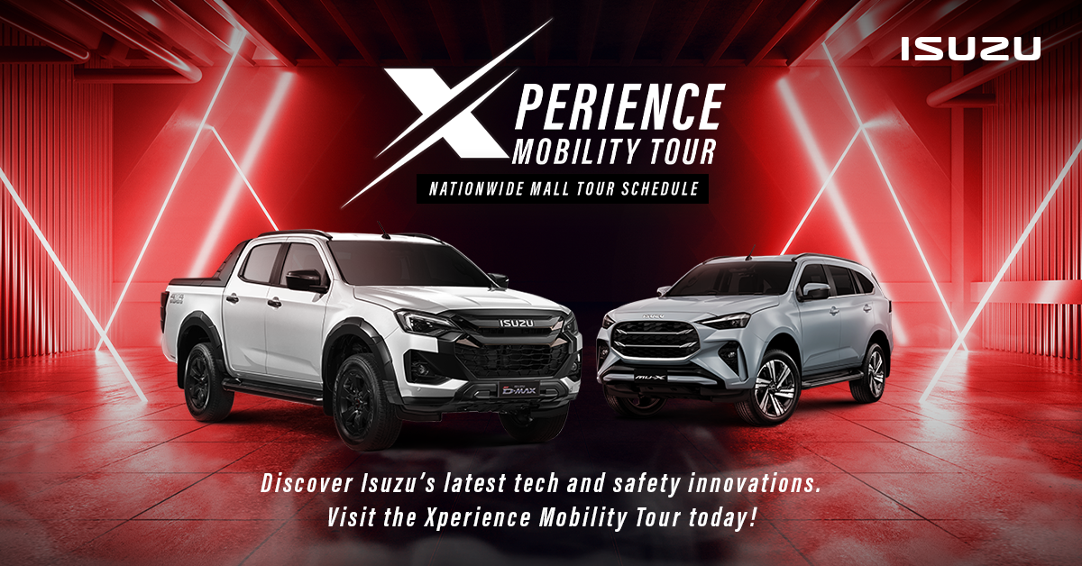 Isuzu Philippines kicks off nationwide Isuzu Xperience Mobility Tour